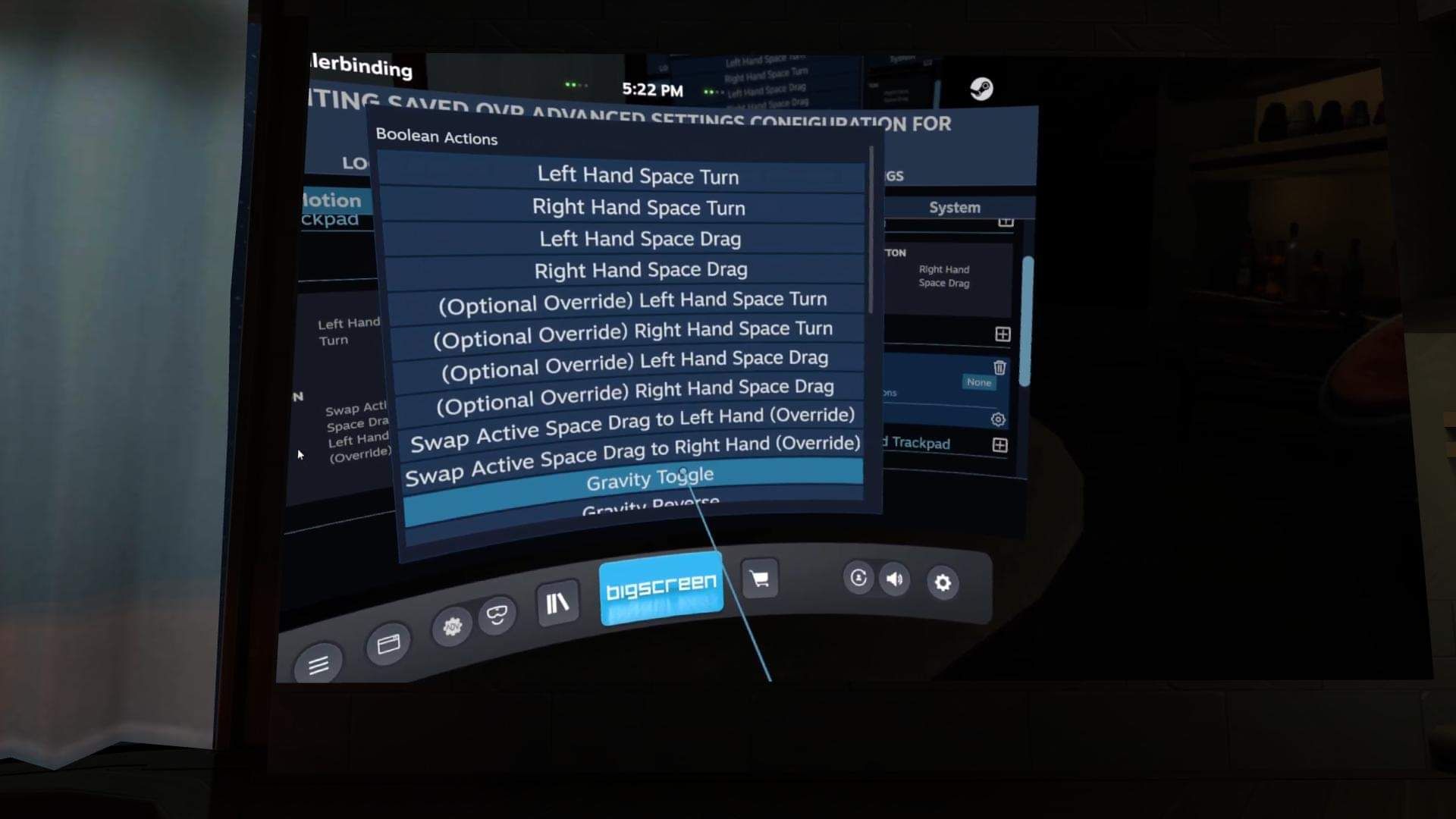 Controller Bindings – Barnabas