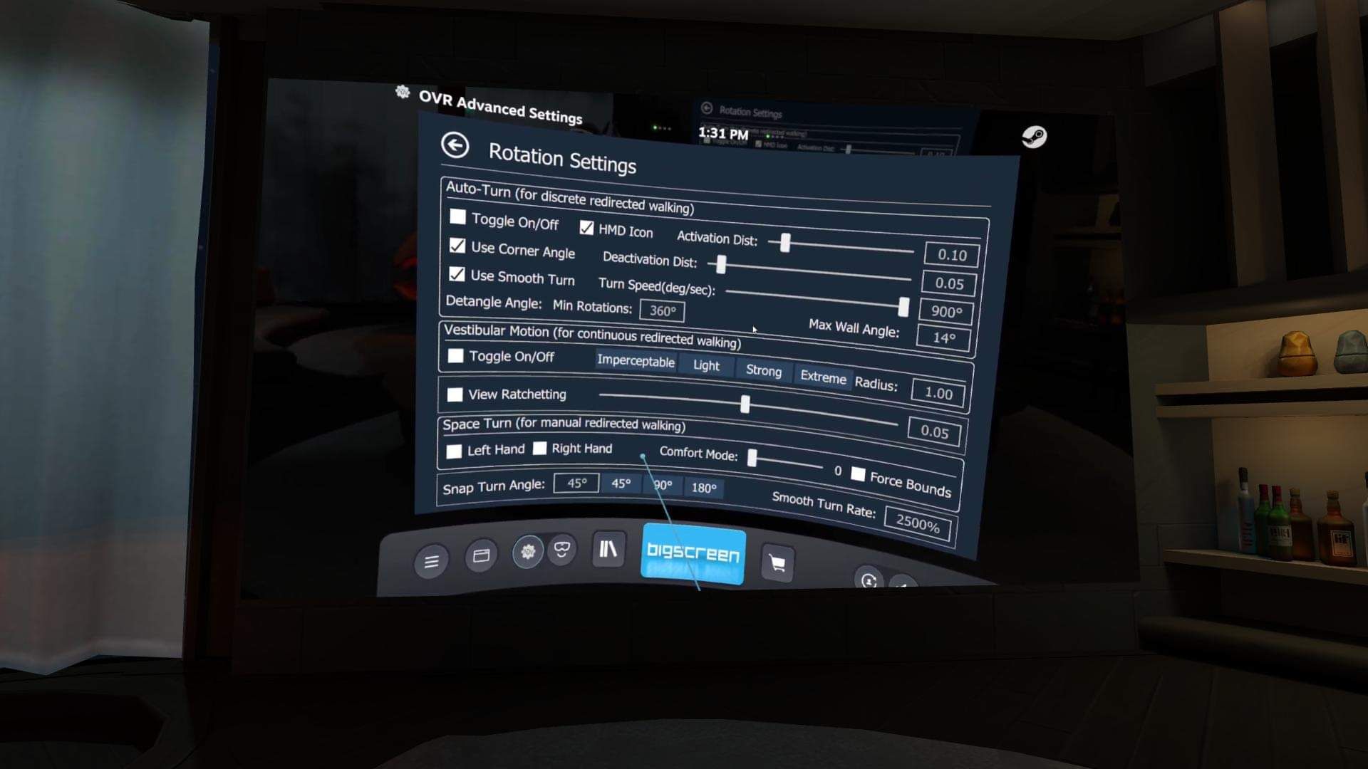 Offset, Motion, and Rotation Settings – Barnabas